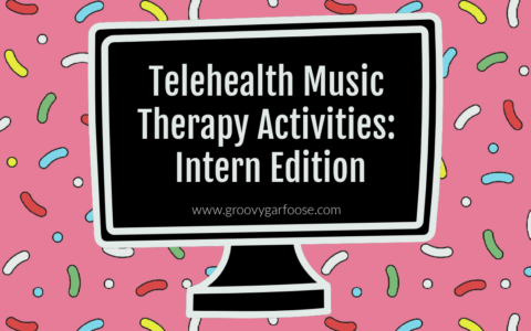 Telehealth Music Therapy Activities - The Groovy Garfoose
